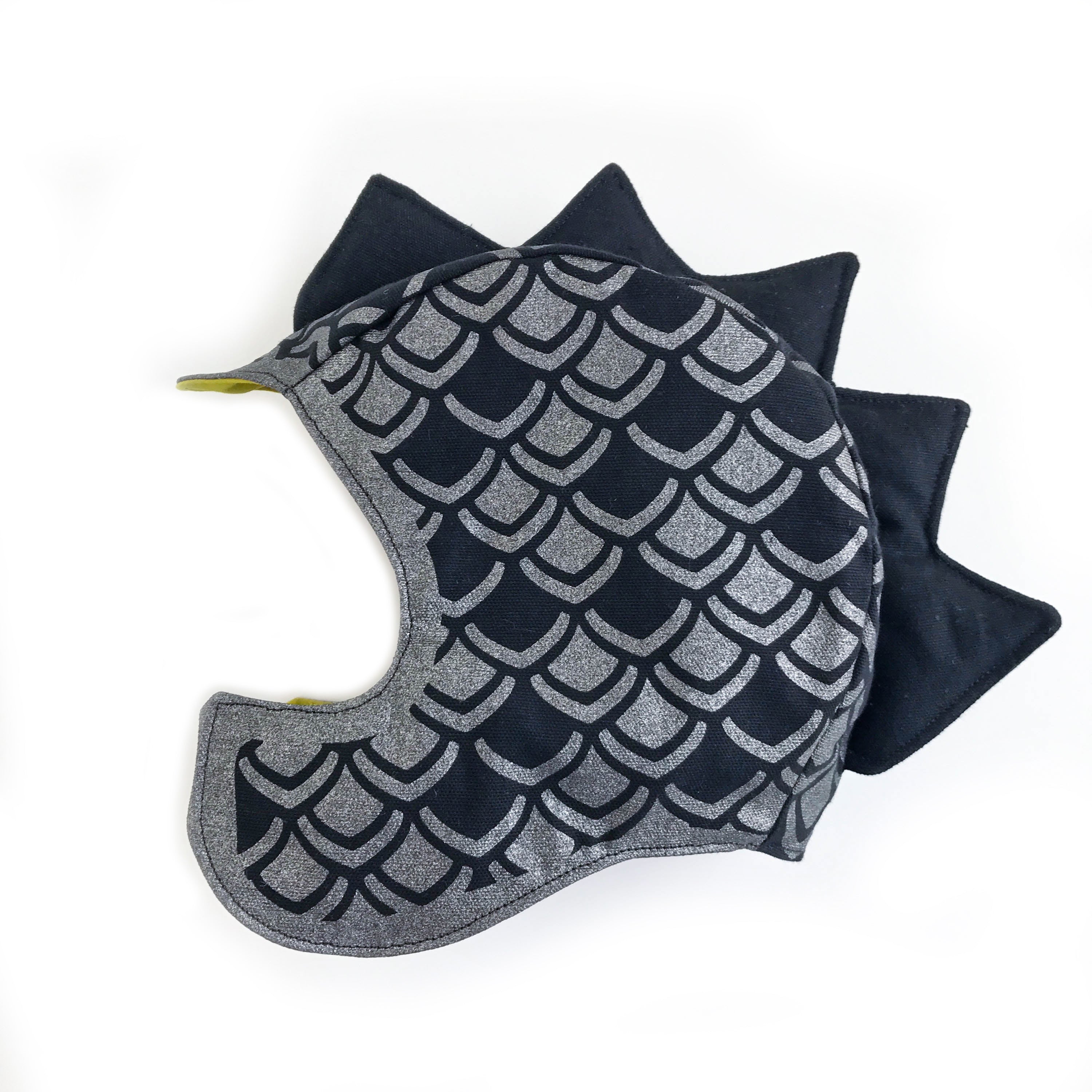 Dapper monster costume in black graphite and pickle, spiked hat, for ...