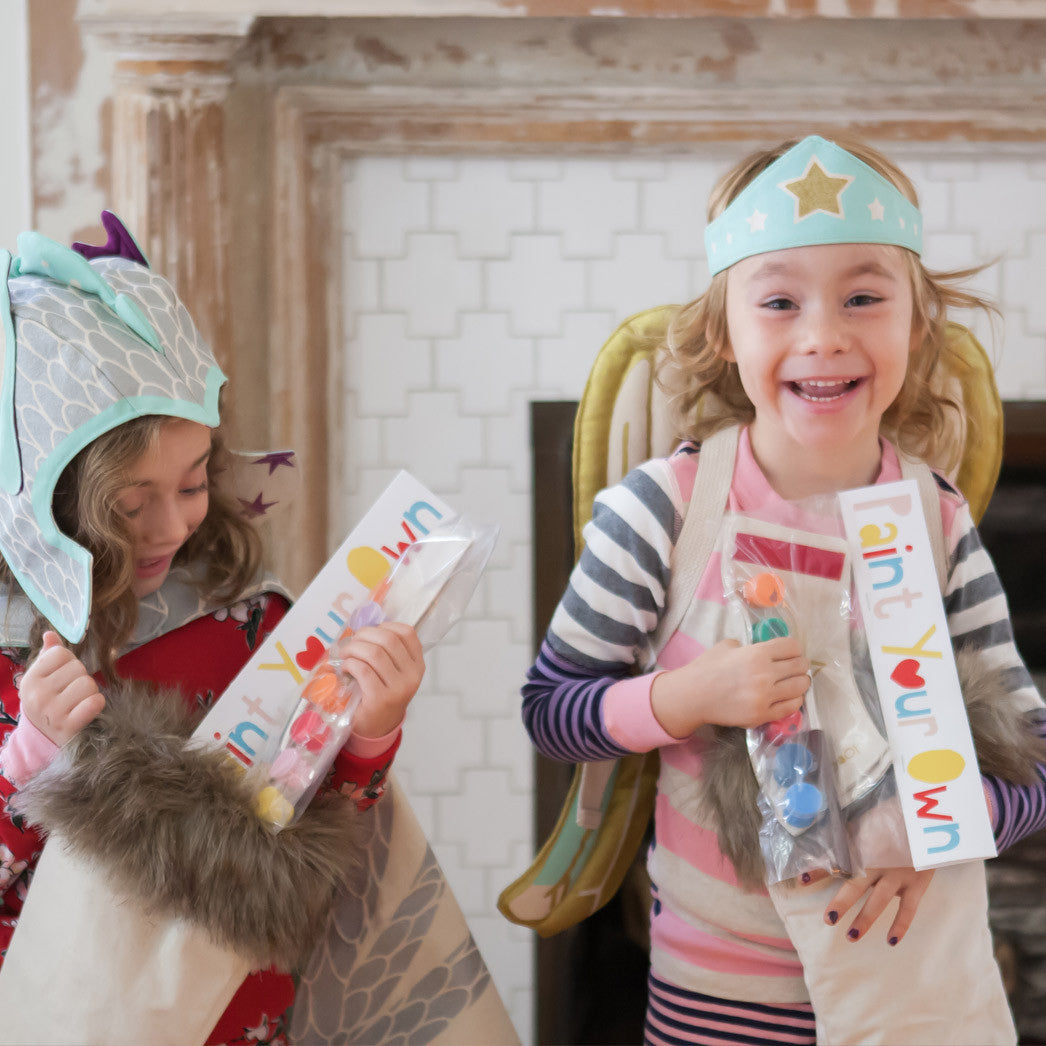 Paint your own Tiara costume kit, with gold star and adjustable velcro ...